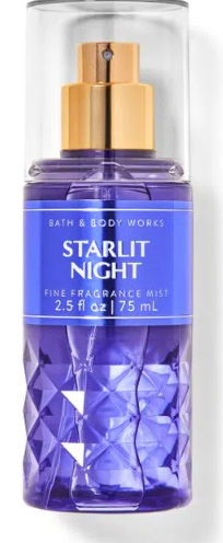 Mist Corporal Starlit Night Bath & Body Works – Glow Skincare
