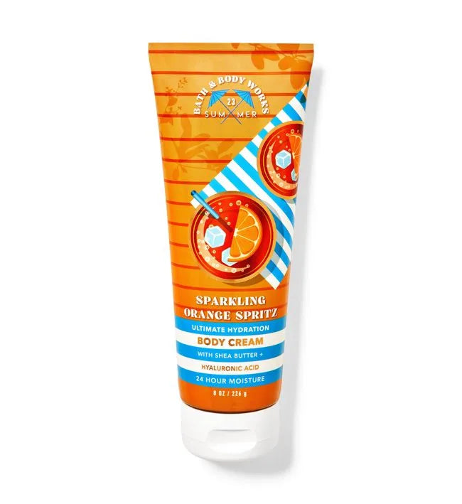 Body Cream Sparkling Orange Spritz Bath & Body Works – Glow Skincare