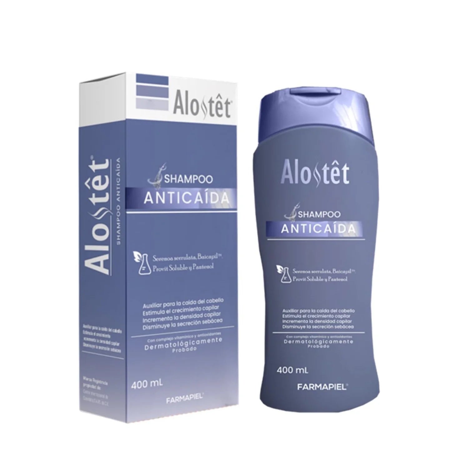 Shampoo Anticaida Alostet – Glow Skincare