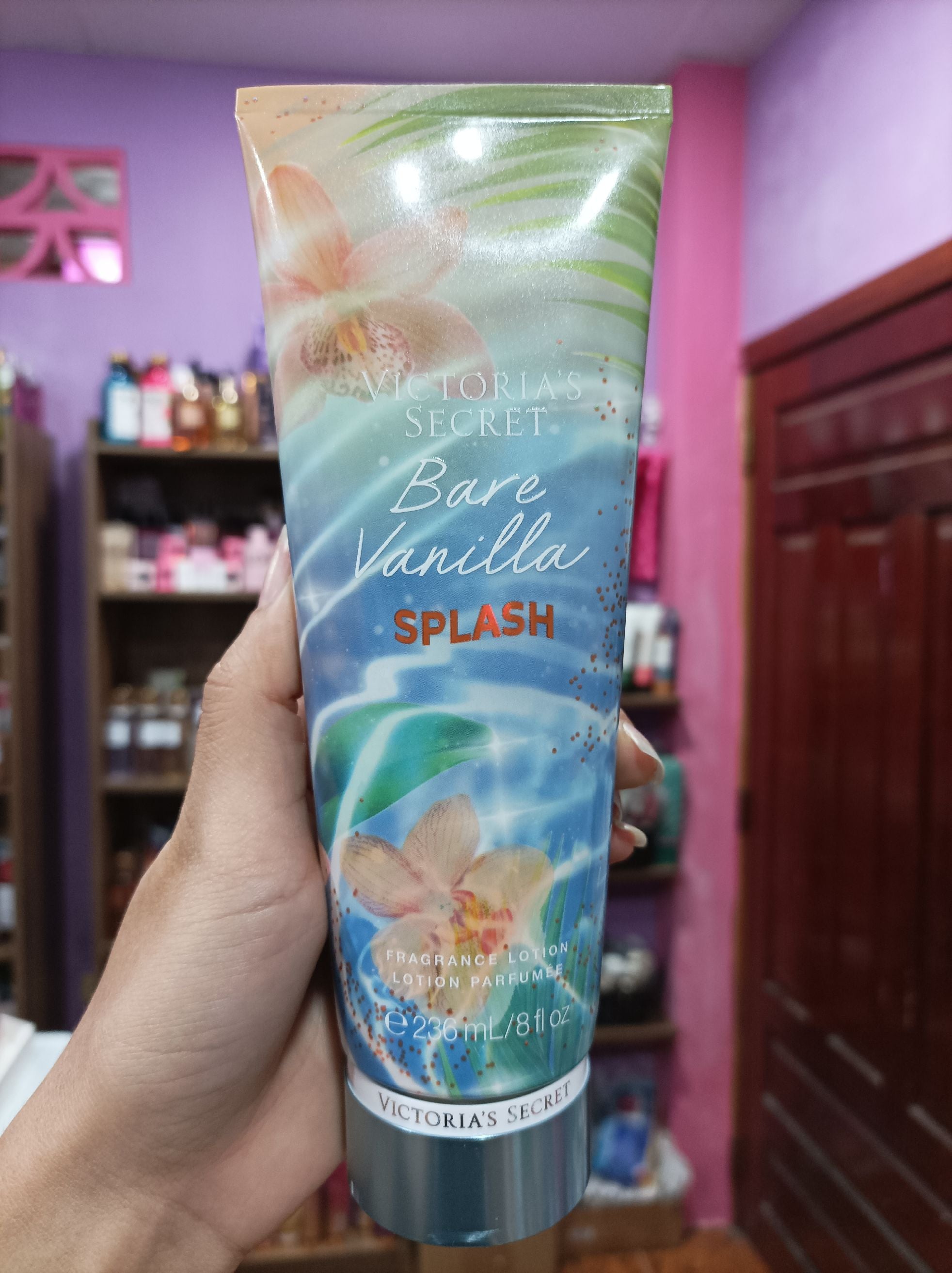 Body Lotion Bare Vanilla Splash Victorias Secret – Glow Skincare