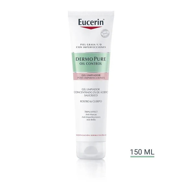 Dermo Pure Gel Limpiador Post Imperfecciones Eucerin – Glow Skincare