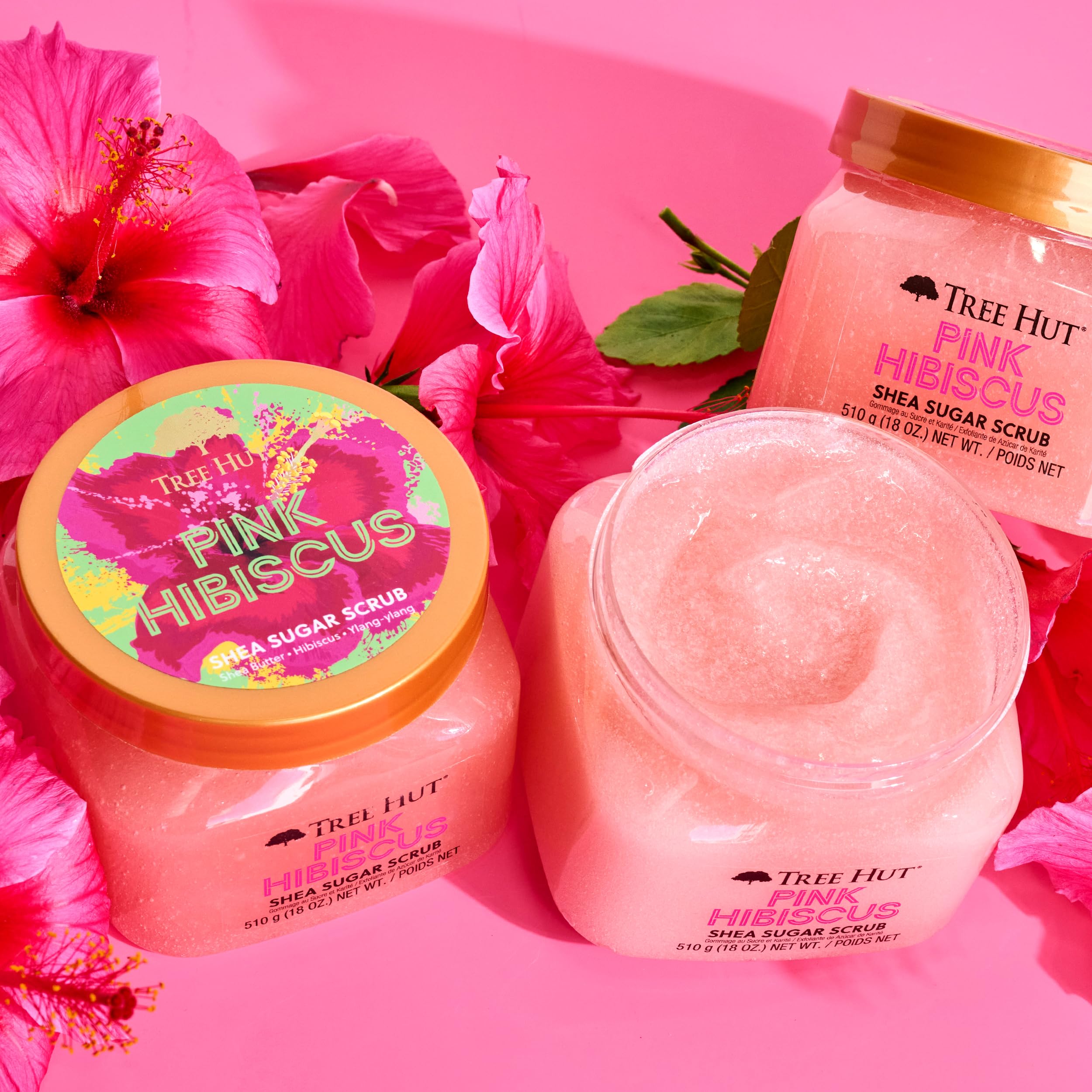 Exfoliante Pink Hibiscus Tree Hut – Glow Skincare