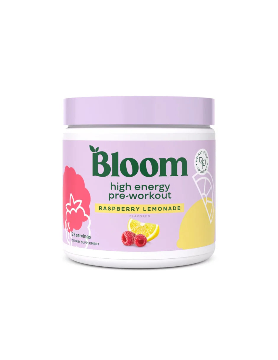 Pre Workout Limonada Rosa 25 Porciones Bloom – Glow Skincare