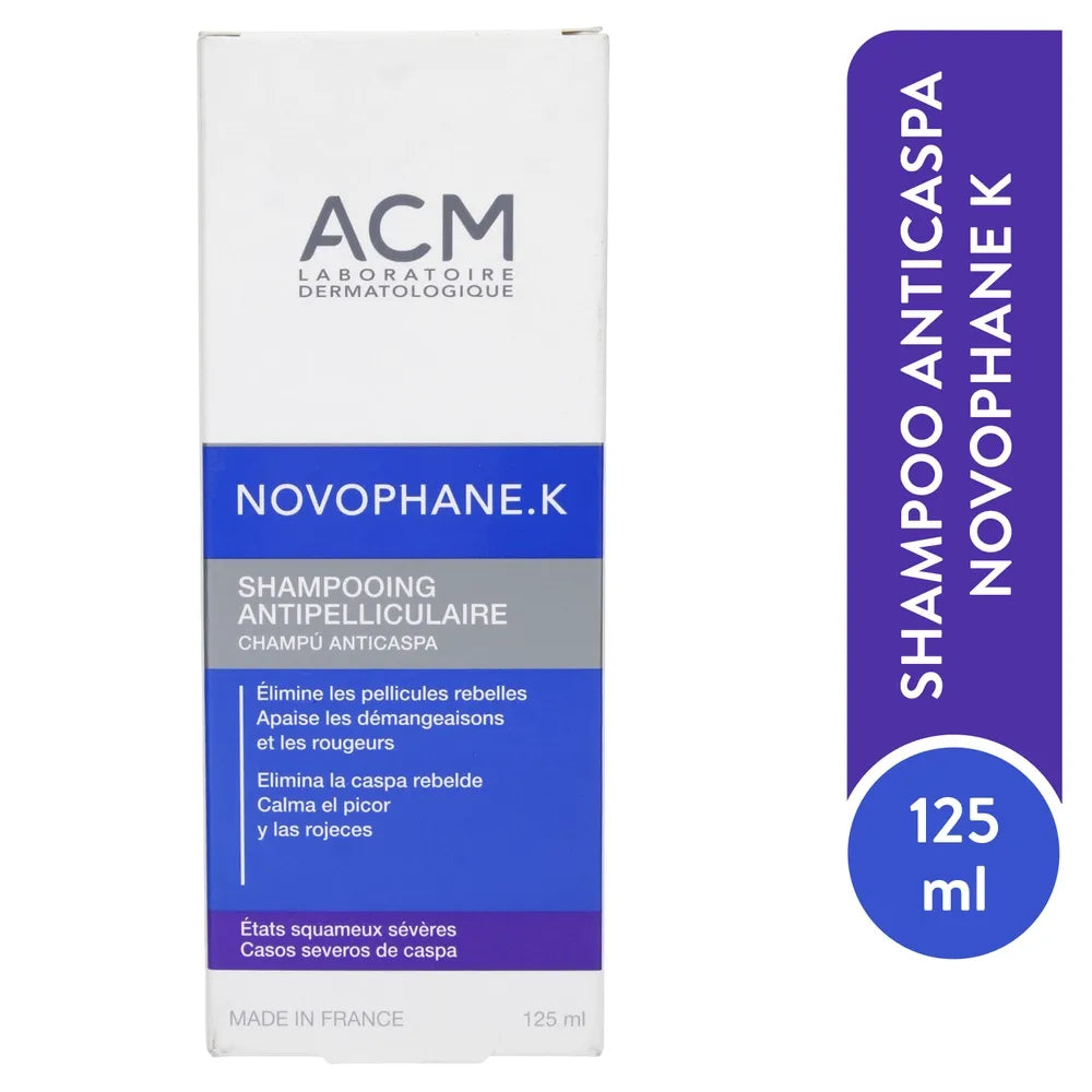 Novophane. K Shampoo Anticaspa ACM – Glow Skincare