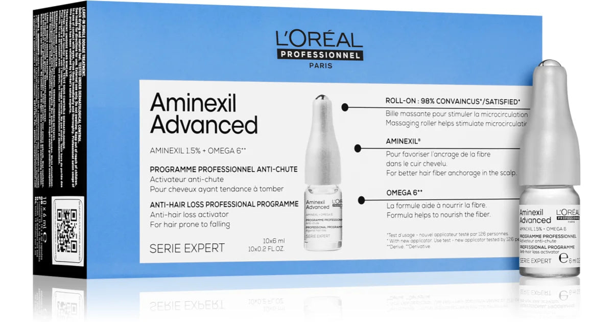 Loreal Professionnel Aminexil Advanced 1.5% 10U – Glow Skincare