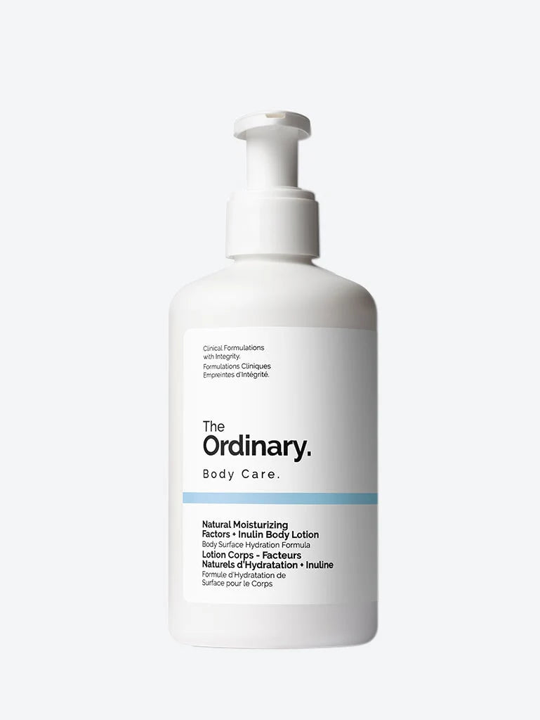 Body Lotion Natural Moisturizing Factors + Inulin The Ordinary – Glow ...