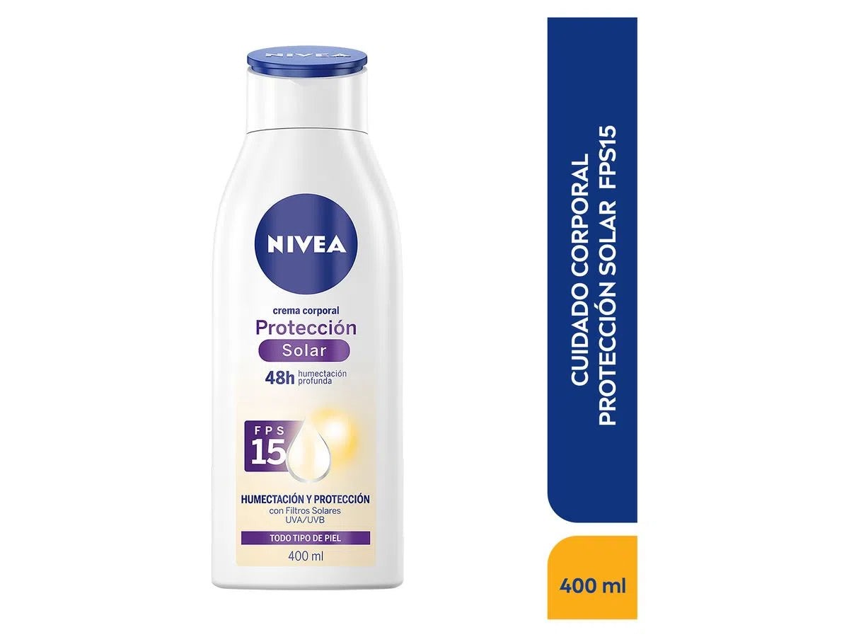 Crema Corporal Proteccion Solar FPS15 Nivea – Glow Skincare